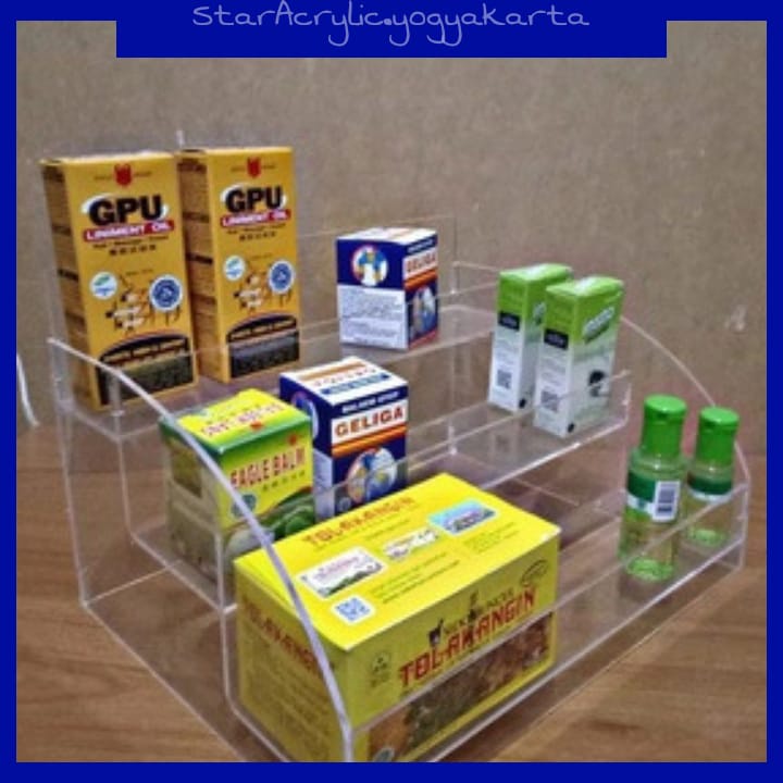 Jual Display akrilik tempat obat | Shopee Indonesia
