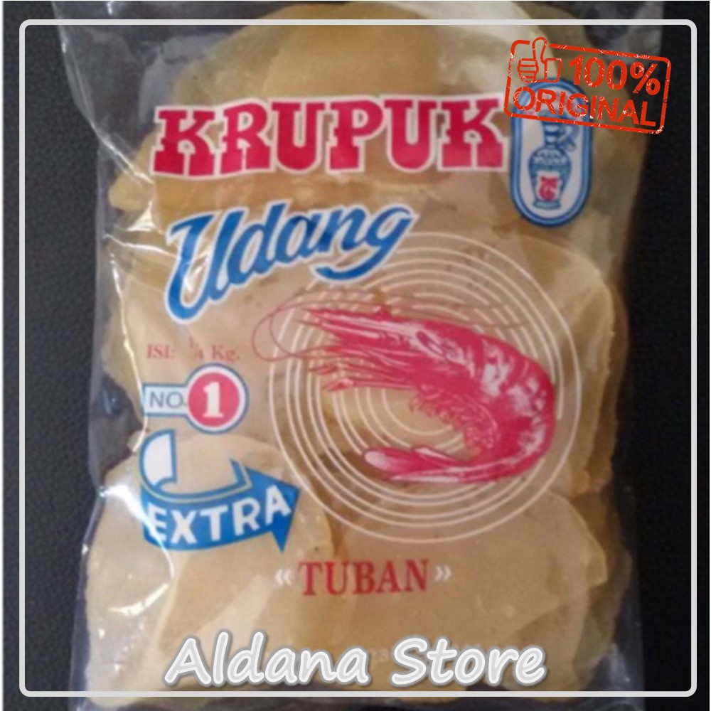 Jual Kerupuk Udang Cap Guci Khas Tuban Ukuran Besar Kemasan 250 Gram ...