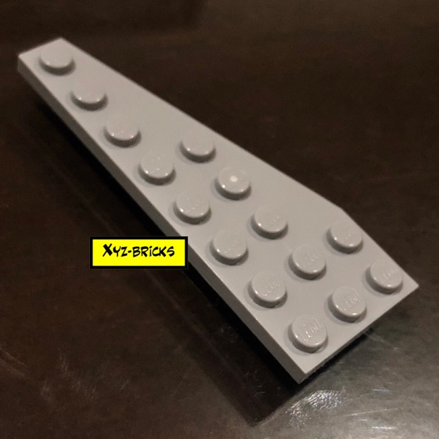 Jual LEGO PARTS 4258273 - Wedge Right Plate 3x8 with Angle Medium Stone ...