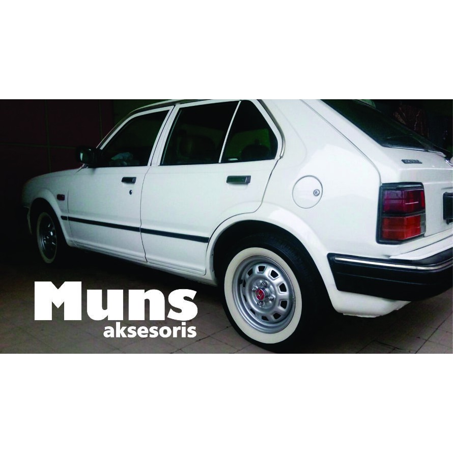 Jual Lis ban Mobil White Wall Ban Mobil Velg Ring 12-16 Putih Polos ...