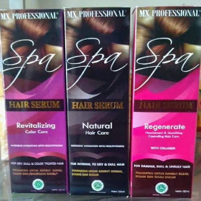 Jual MX Profesional Spa Hair Serum 125ml | Shopee Indonesia