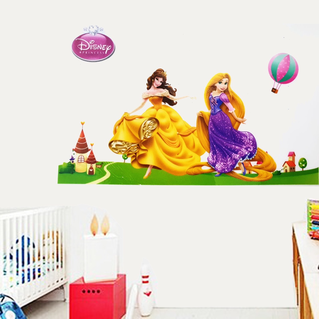 Jual METH CB005 TWO PRINCESS PUTRI RAPUNZEL CINDERELLA 60X90 ...