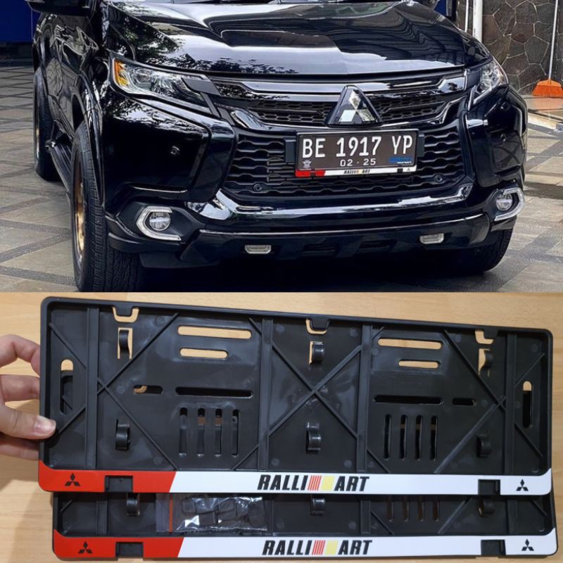 Jual frame plat Ralliart mitsubishi | Shopee Indonesia