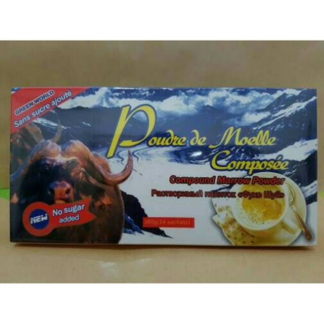 Jual COMPOUND MARROW POWDER/CALCIUM TERBAIK UTK OESTEOPOROSIS/REMATIK ...