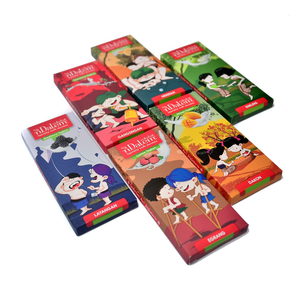 Jual Cokelat nDalem | Milk Chocolate Paket Coklat Batang Apel Mangga ...