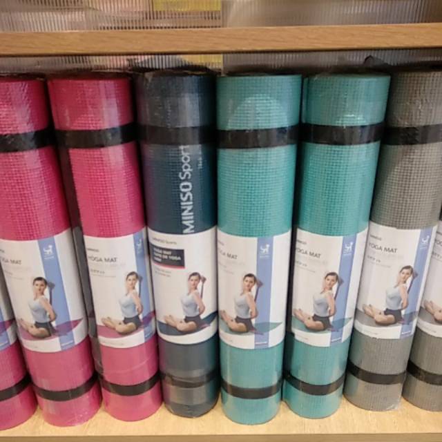 Jual Miniso Yoga mat/matras | Shopee Indonesia