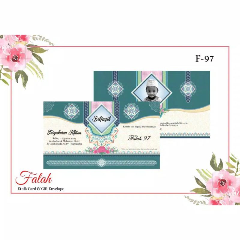 Jual undangan cetak falah 97 murah | Shopee Indonesia