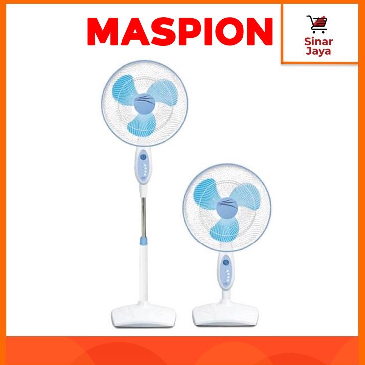 Jual MASPION EX-167 S Stand Fan 16 Inci (2 in 1) | Shopee Indonesia