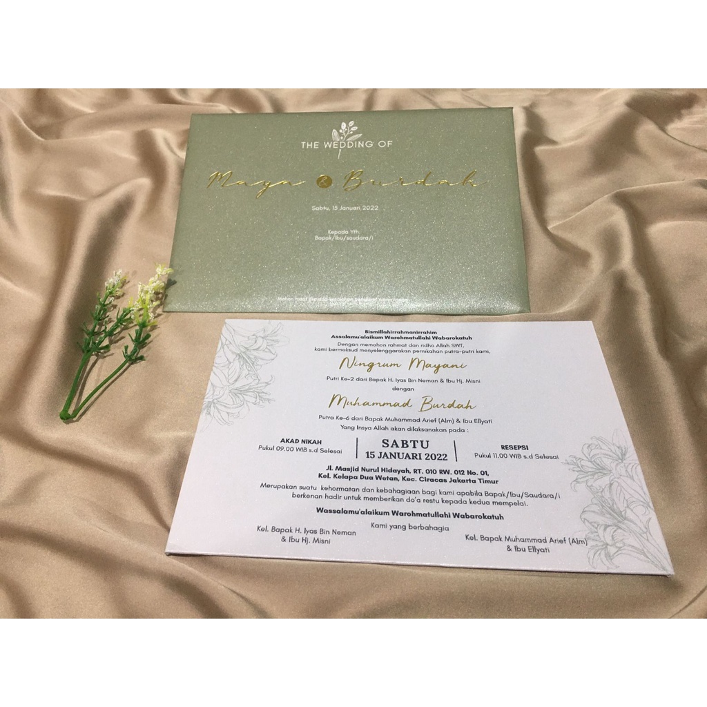 Jual Undangan Hard Cover Pernikahan | Shopee Indonesia