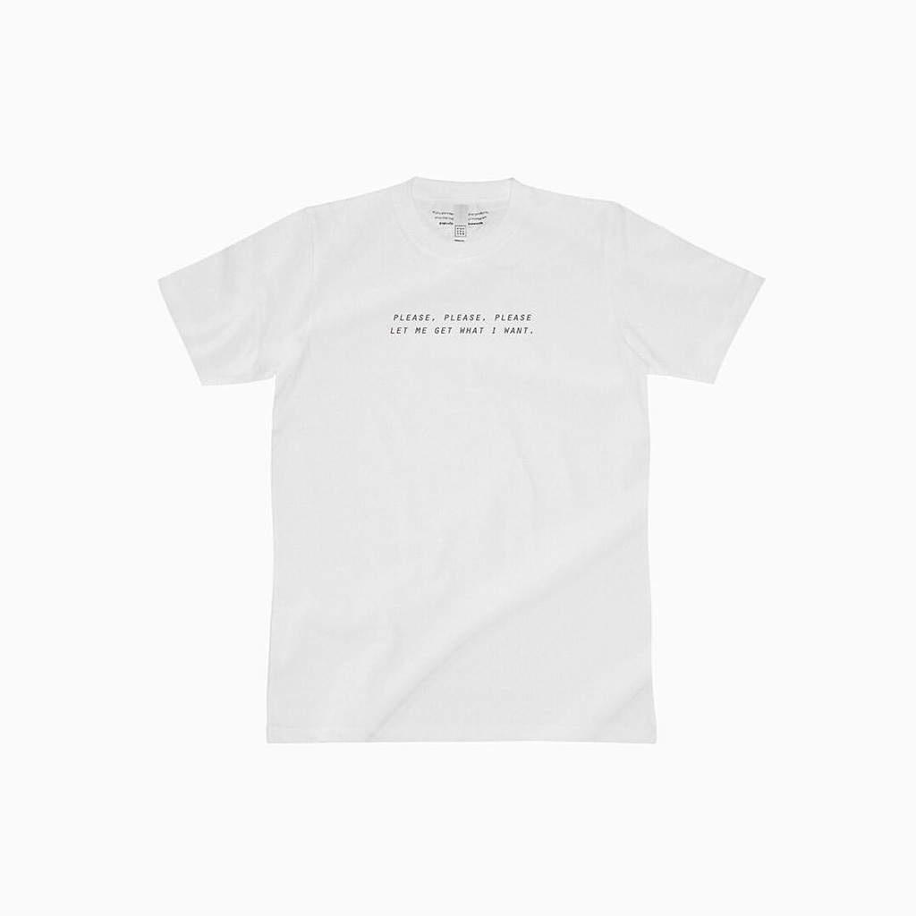 Jual POPCULINE - PLEASE PLEASE LET ME GET WHAT I WANT TEES WHITE ...