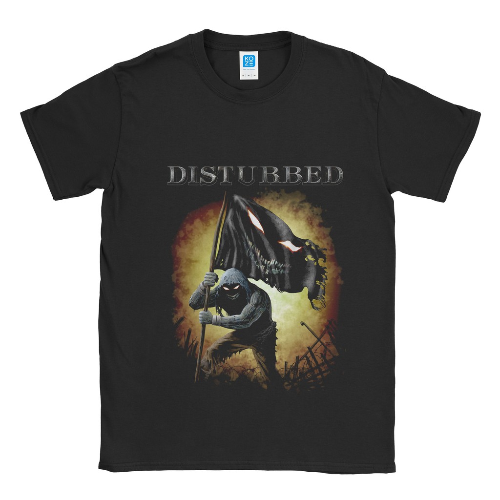 Jual Baju Kaos Band Disturbed Flag | Shopee Indonesia