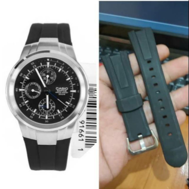 Jual Strap tali jam tangan Ediface EF305 EF-305 EF 305 Tali jam edifice ...