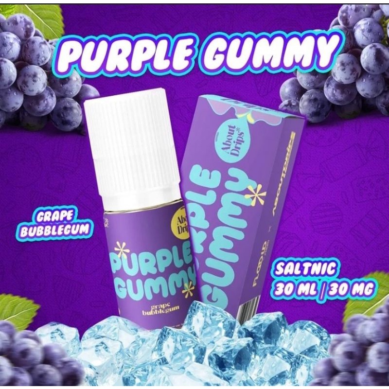 Jual FOOM PURPLE GUMMY GRAPE BY FOOM X ABOUTDRIPS 30MG 30ML | Shopee ...