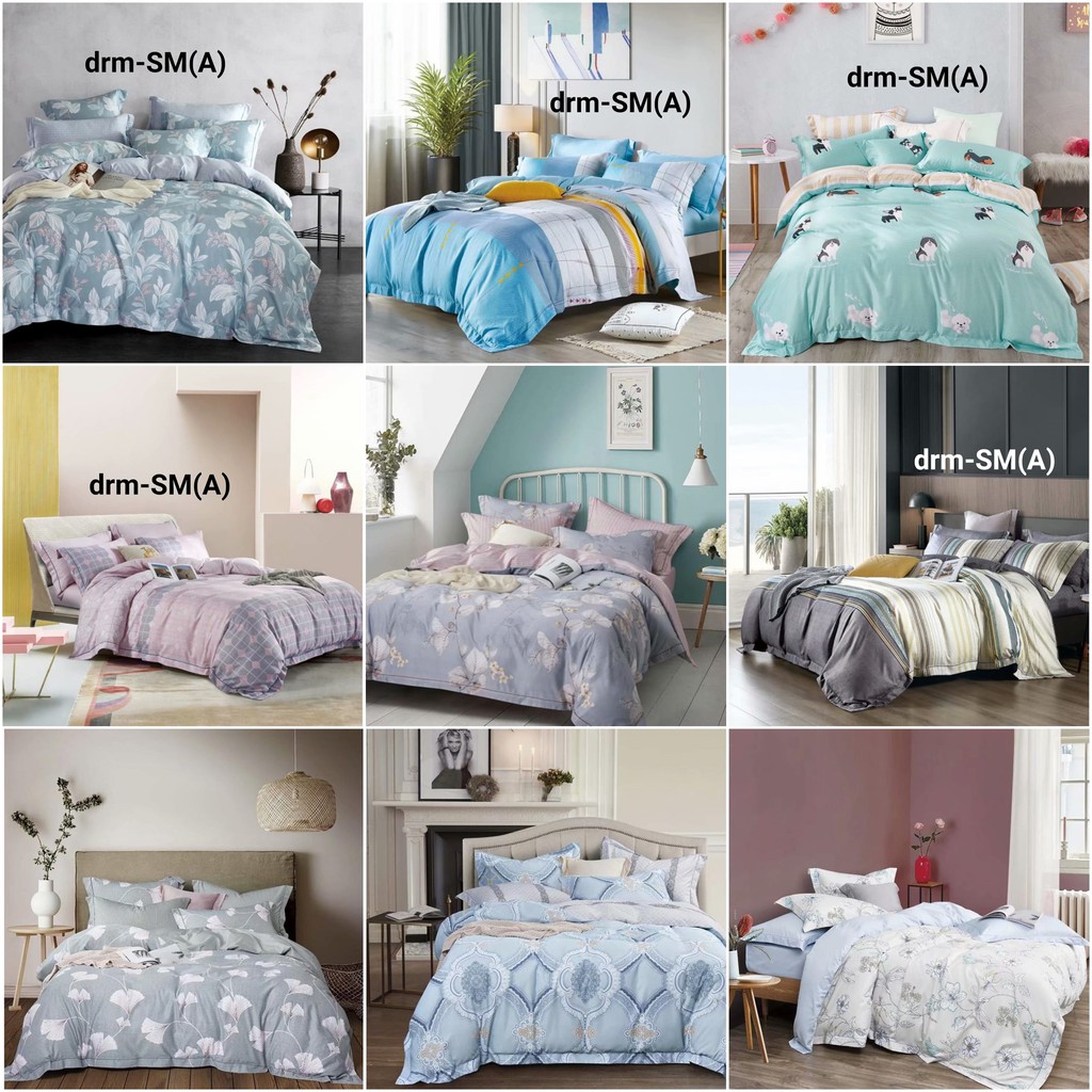 Jual Kain Sprei Bedcover Sutra Micro Tencel | Shopee Indonesia