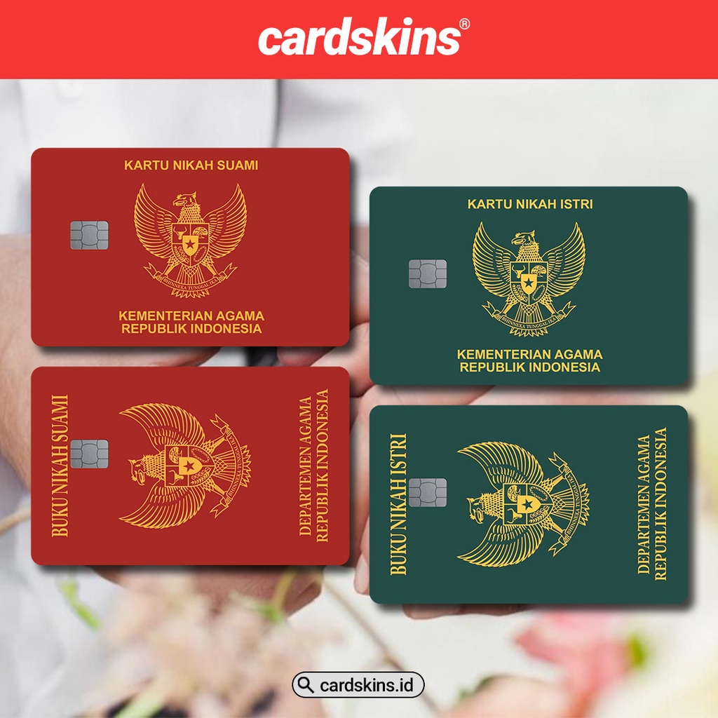 Jual KARTU NIKAH | DUMMY / STICKER KARTU ATM / SKIN KARTU ATM / DEBIT ...