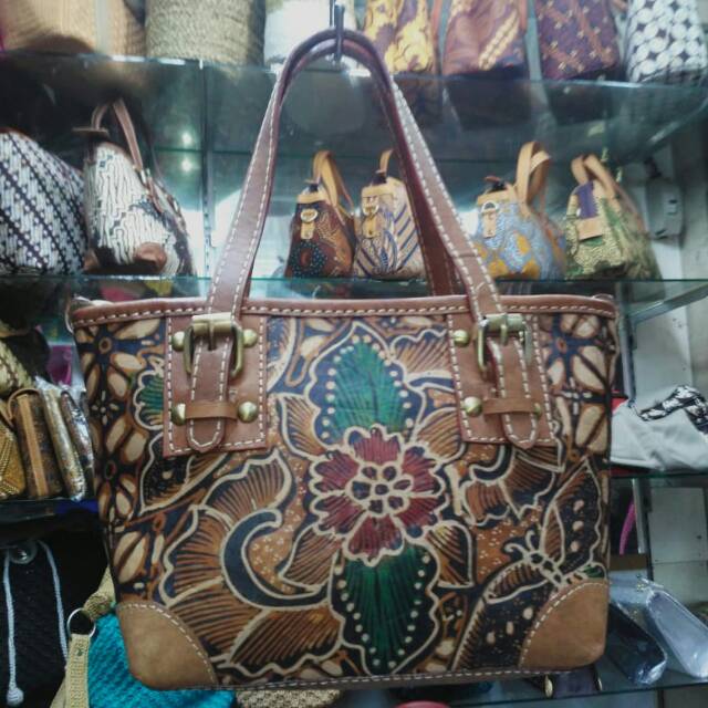 Jual Tas Kulit Lukis ASLI | Shopee Indonesia