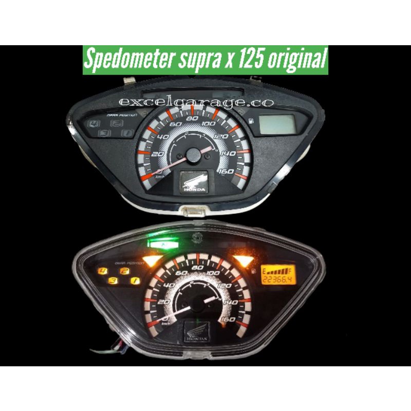 Jual spedometer spedo supra x 125 batman original spidometer ...