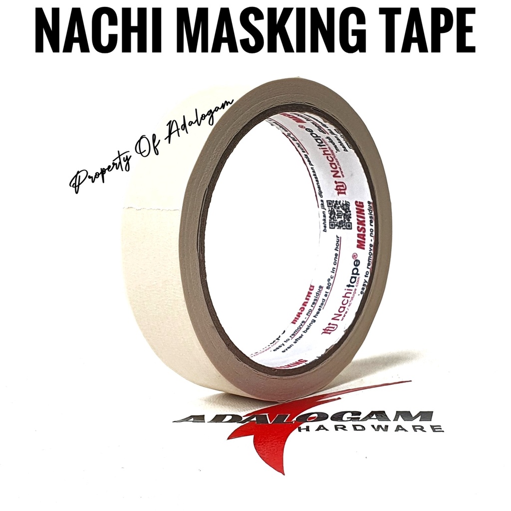 Jual NACHI Masking Tape 1 Inch - Lakban Kertas | Shopee Indonesia