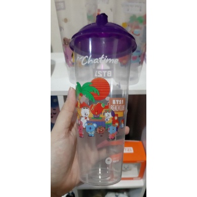 Jual CHATIME x BT21 Reusable Cup | SUMMERTIME EDITION | Shopee Indonesia