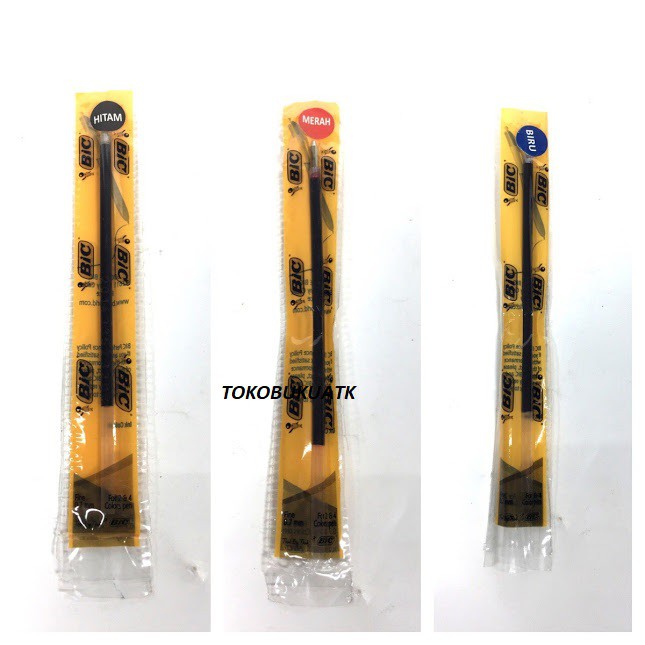 Jual Refill Pulpen BIC - Isi Pulpen BIC | Shopee Indonesia