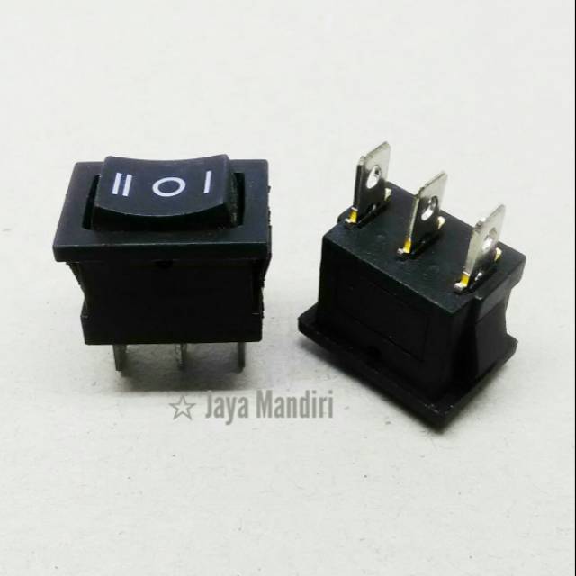 Jual Rocker saklar switch on off on kecil 3 pin 3 kaki | Shopee Indonesia