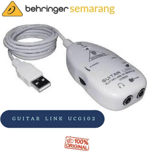 Jual Behringer UCG102 UCG 102 Guitar Link Guitar to USB Interface ...