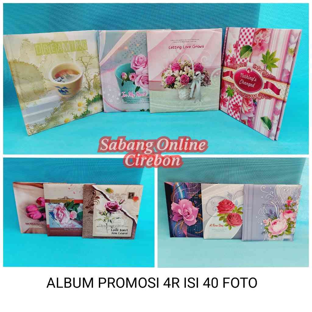 Jual ALBUM FOTO 4R 10 SHEET ISI 40 FOTO / ALBUM FOTO 4R MURAH PROMOSI ...
