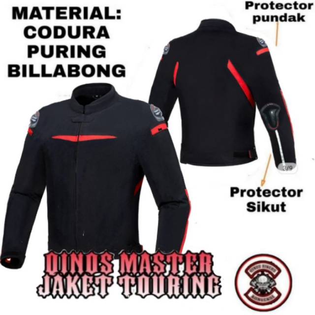 Jual Jaket Motor Touring Jaket Touring Harian Jaket Polos | Shopee ...
