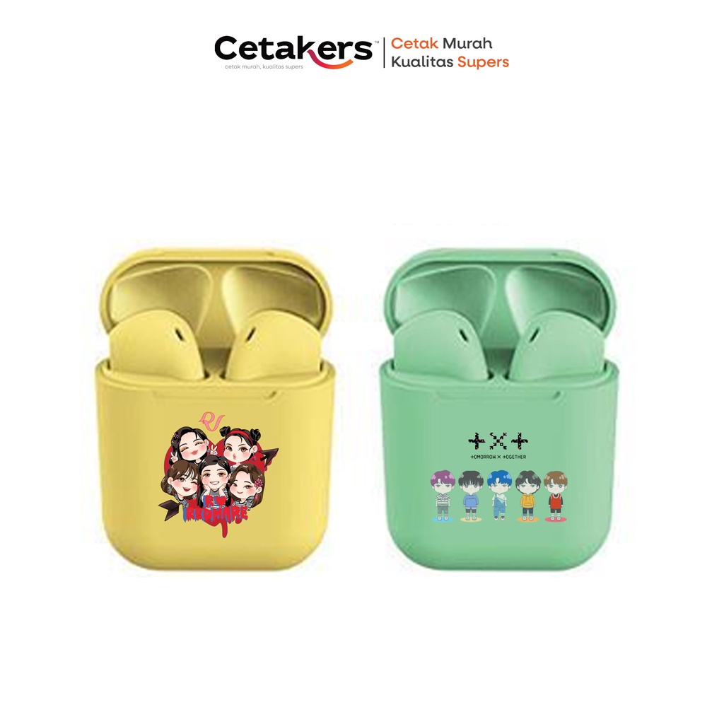 Jual CETAK EARBUDS HEADSET TWS - CUSTOM WIRELESS BLUETHOOT 5.0 AIRPODS ...