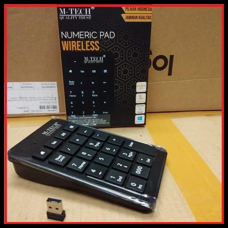 Jual Wireless Keyboard Numeric M-Tech - Keypad Wireless | Shopee Indonesia
