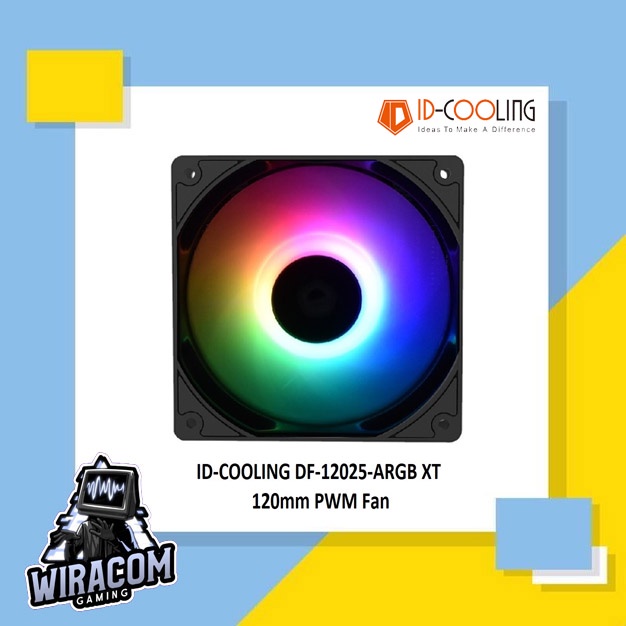 Jual ID-COOLING DF-12025-ARGB XT 120mm PWM Fan | Shopee Indonesia