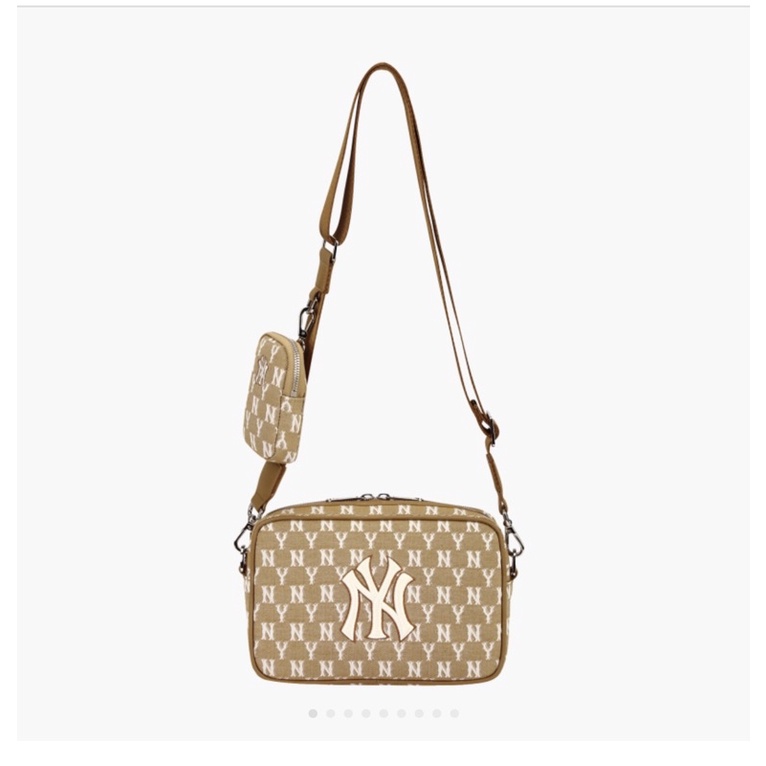 Jual TAS MLB Monogram Jacquard Crossbody 32BGDC111/MLB BAG | Shopee ...