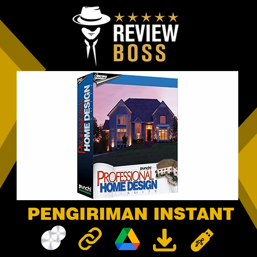 Jual APLIKASI PUNCH PROFESSIONAL HOME DESIGN SUITE PLATINUM DESAIN RUMAH FULL VERSION LIFETIME ...
