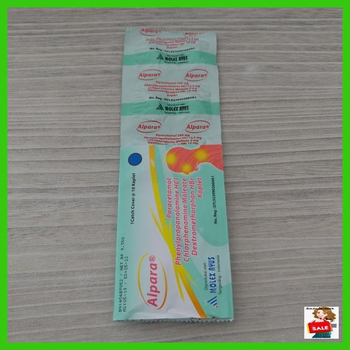 Jual OBATKELIPKUTAB- ALPARA TABLET - OBAT BATUK PILEK -ORI. | Shopee ...