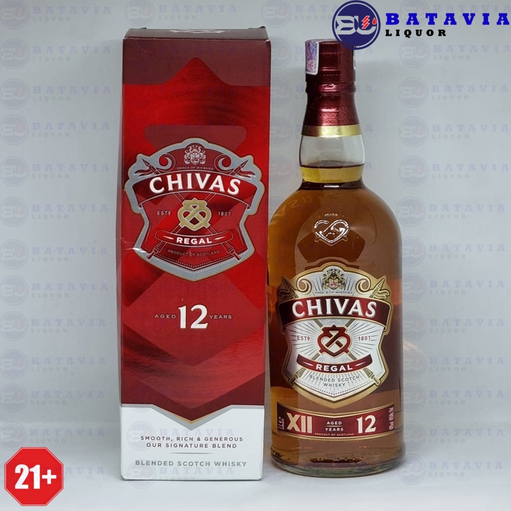 Jual Chivas Regal 12 Years Old 1 Liter | Shopee Indonesia