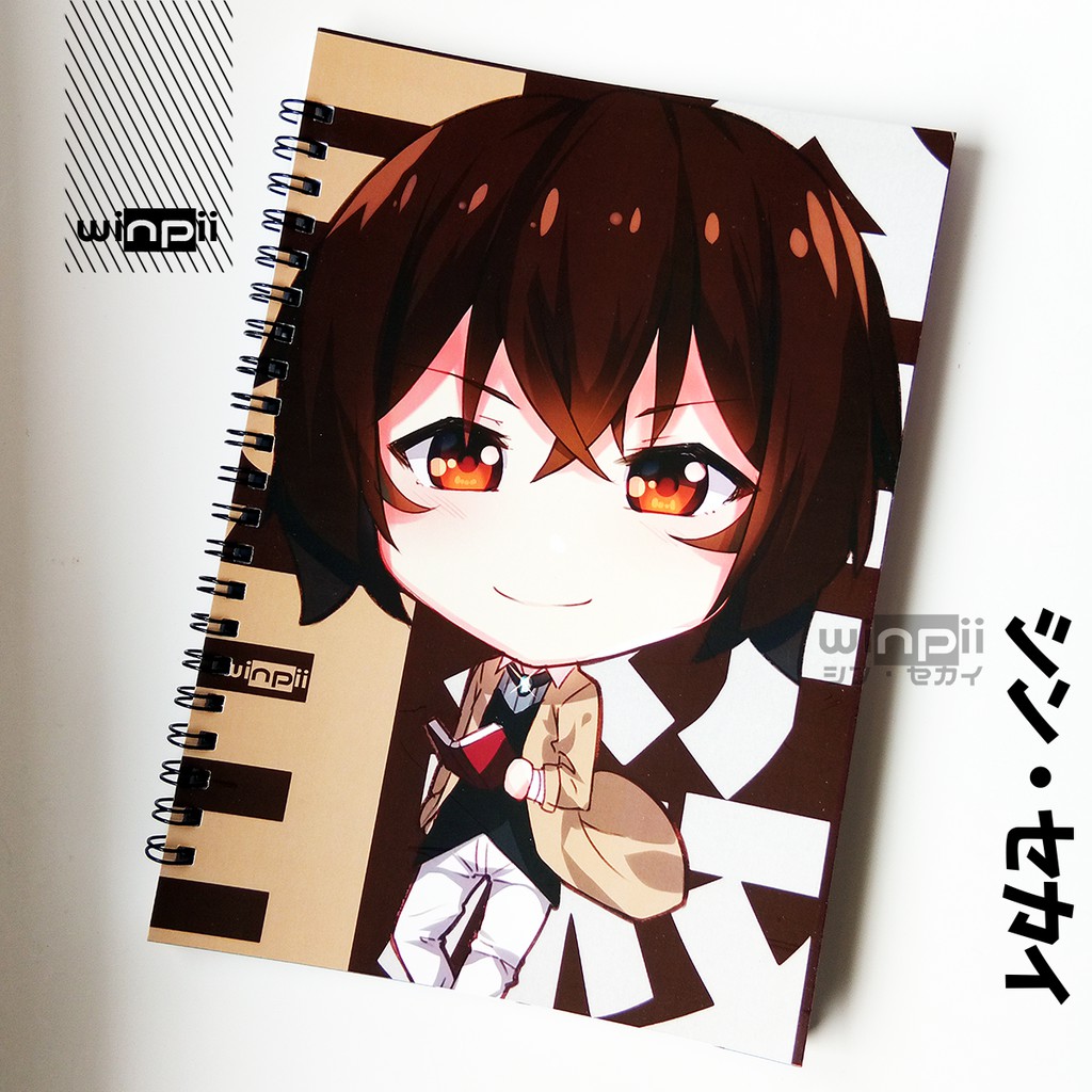 Jual Notebook / Buku Catatan Polos Dazai Osamu Anime Bungou Stray Dogs ...