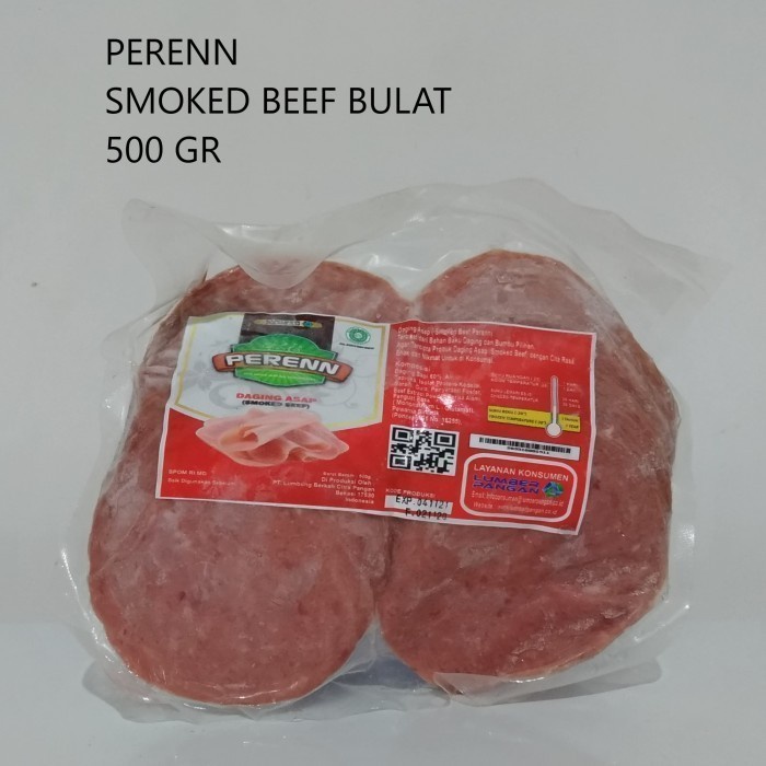 Jual SMOKED BEEF BULAT PERENN 500 GRAM DAGING ASAP BULAT PERENN 500 ...