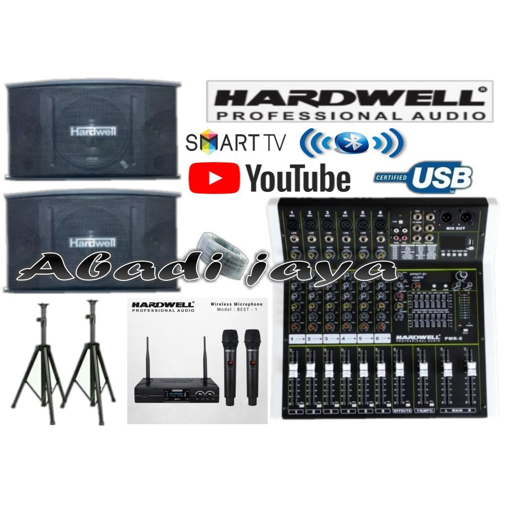 Jual PAKET SOUND SYSTEM HARDWELL 10inch cs450v mkll hardwell pmr6 ...