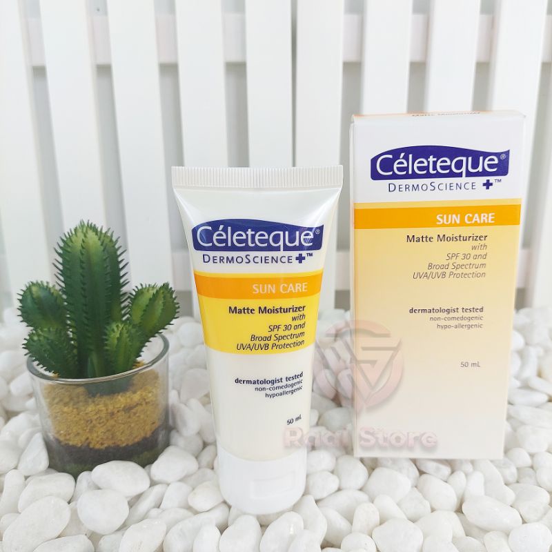 Jual Celeteque Sun Care Matte Moisturizer With SPF 30 50 Ml | Shopee ...