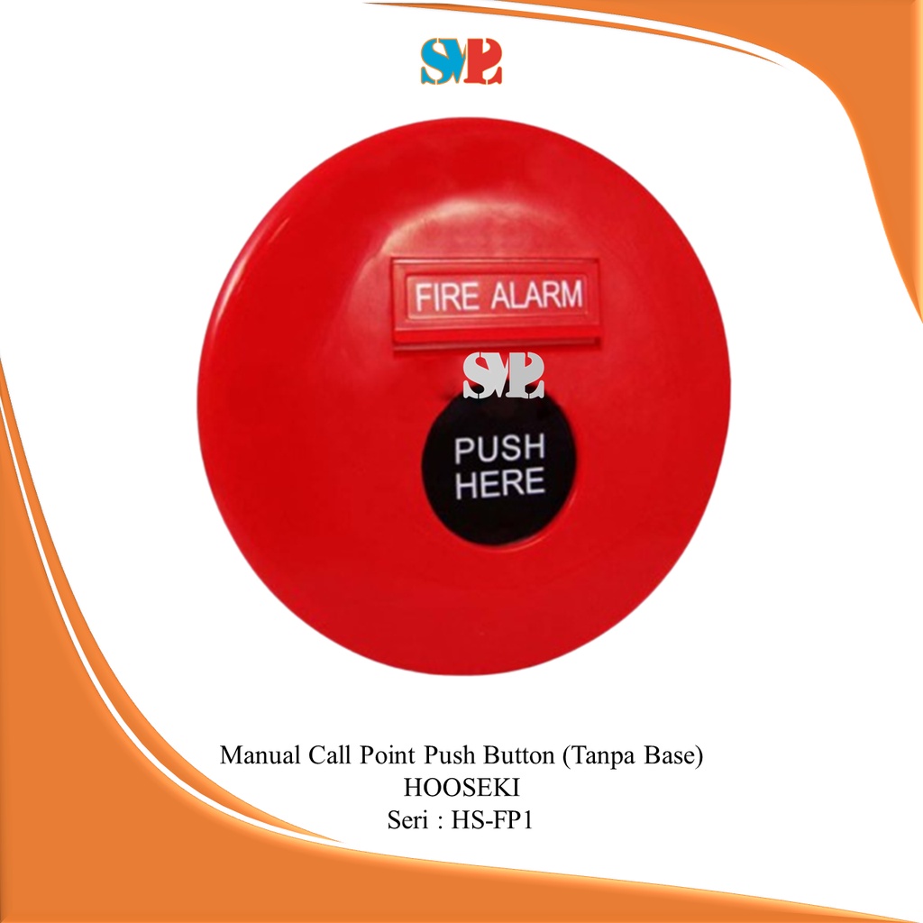 Jual Manual Call Point Push Button HOOSEKI HS-FP1 (Tanpa Base) | Shopee Indonesia