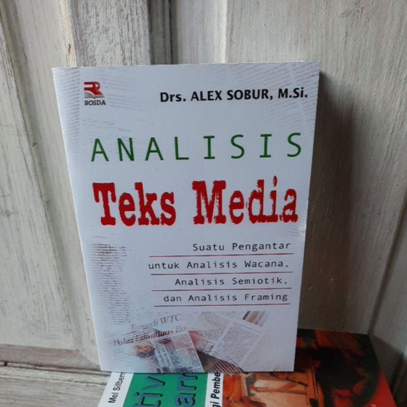 Jual Analisis teks media By Alex sobur | Shopee Indonesia
