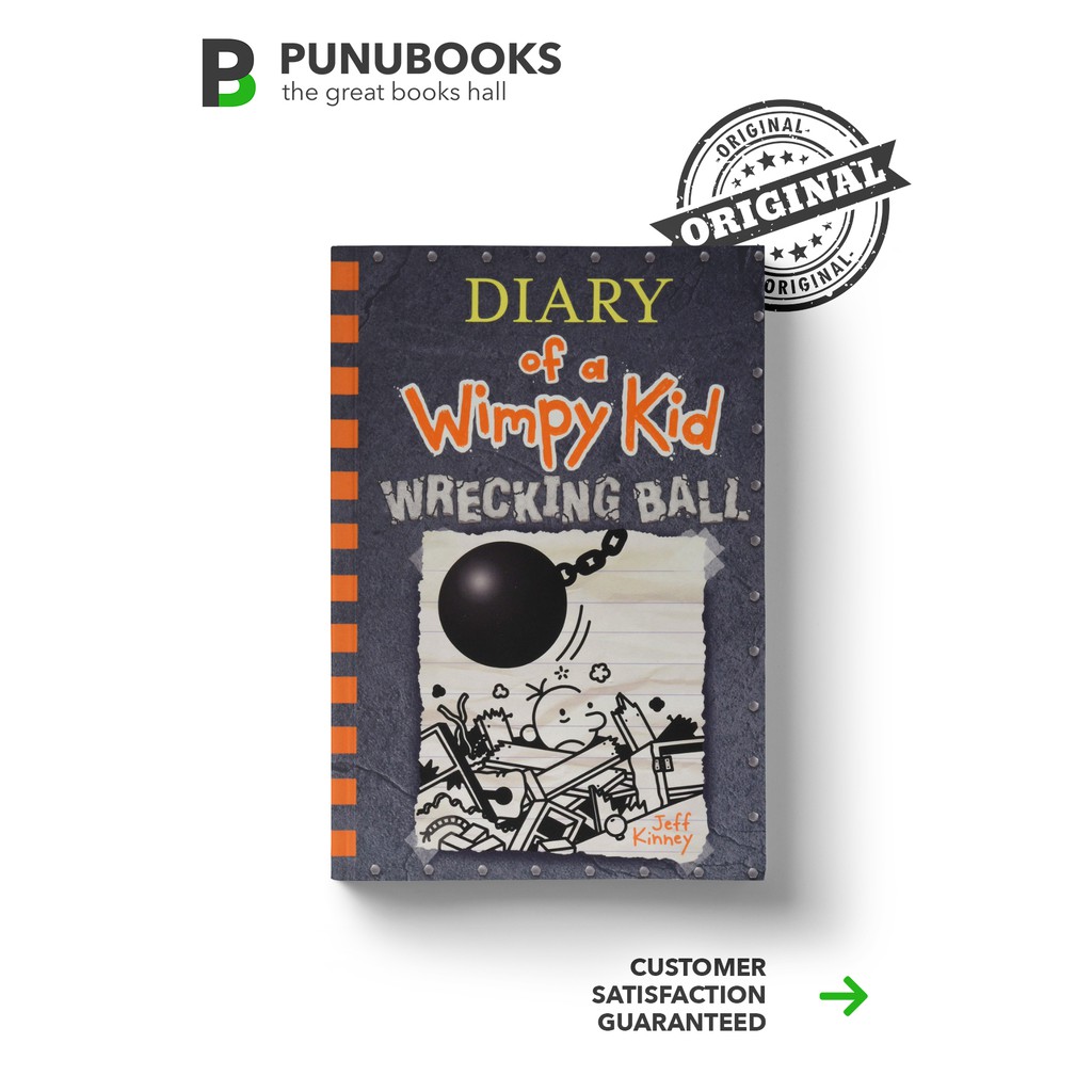 Jual Diary of a Wimpy Kid: Wrecking Ball by Jeff Kinney | Shopee Indonesia