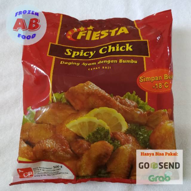 Jual Fiesta Spicy Chick 500 gram Spicy Chicken Fiesta 500gram Daging ...