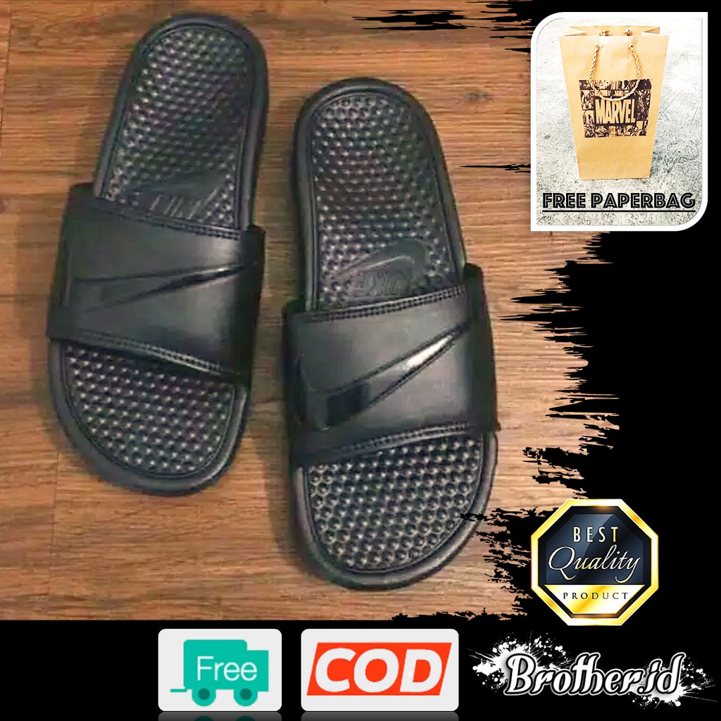 Jual Sandal Selop Distro Pria Wanita NIKE FLIP FLOP JUST DO IT Logo ...