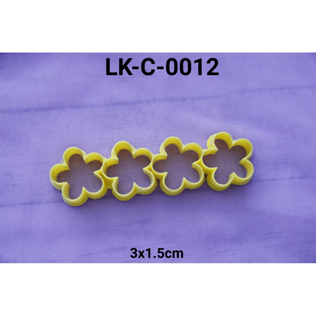 Jual CETAKAN KUE KERING COOKIE CUTTER LOKAL BUNGA / LK-C-0012 CETAKAN ...