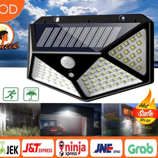 Jual Grand Seller|SQ11|Lampu Taman 100 Led Solar Cell Sensor Gerak ...