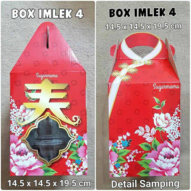 Jual Box Imlek 4 isi 15pcs | Shopee Indonesia