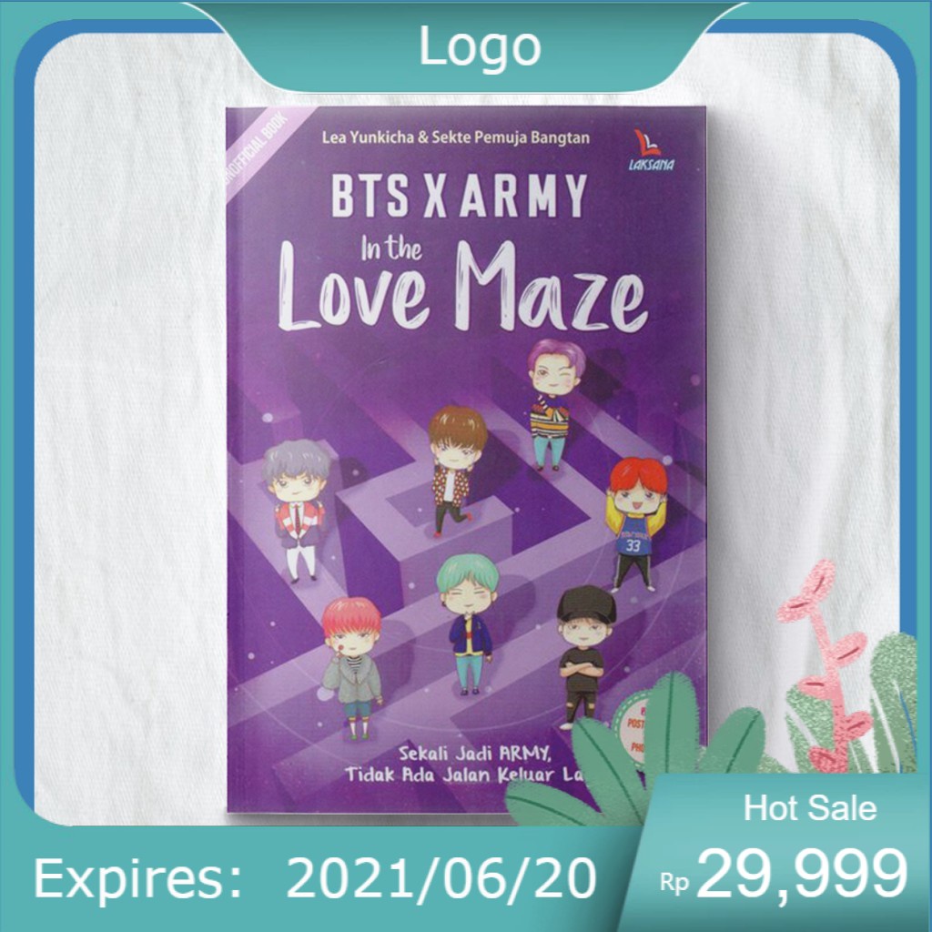 Jual Buku BTS X ARMY In The Love Maze | Shopee Indonesia