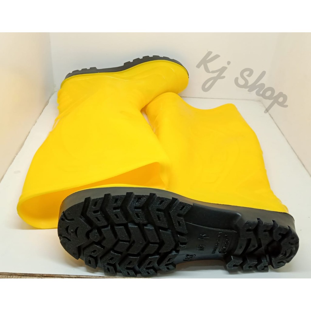 Jual Sepatu Karet Boot Yu Bang Kuning / Sepatu Boot Untuk Kerja Proyek ...
