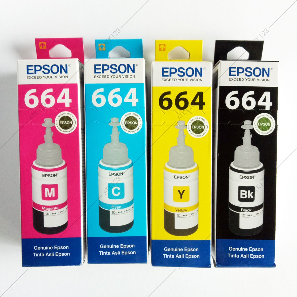 Jual Tinta Printer Epson 664 - 70 ml | Shopee Indonesia